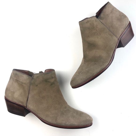 Sam Edelman | Shoes | Sam Edelman Tan Suede Ankle Booties 75 | Poshmark